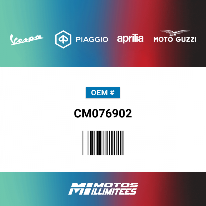 Piaggio Wheel Axle - CM076902 | FortNine Canada