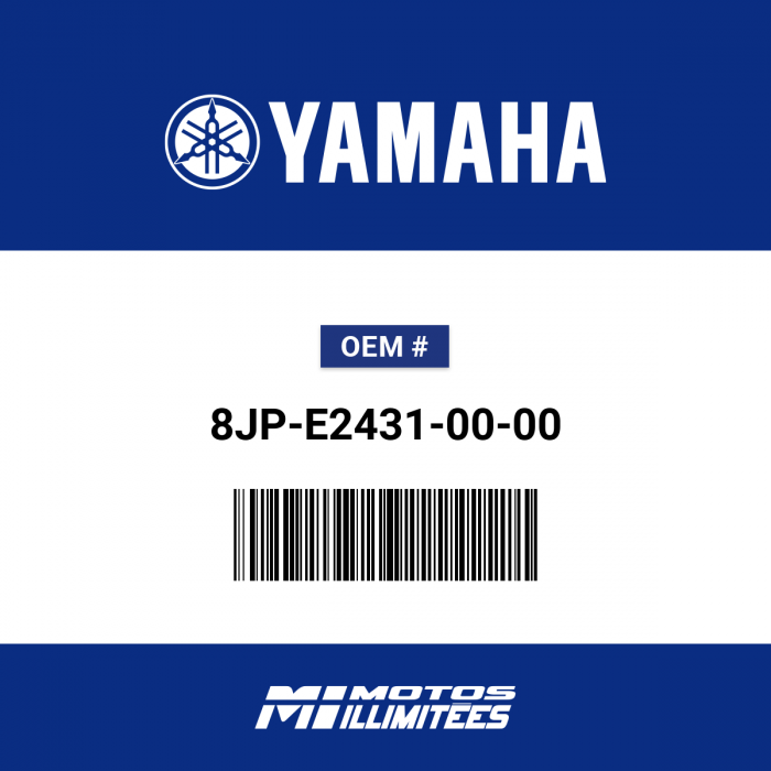 Yamaha Plate Wear - 8JP-E2431-00-00 | FortNine Canada