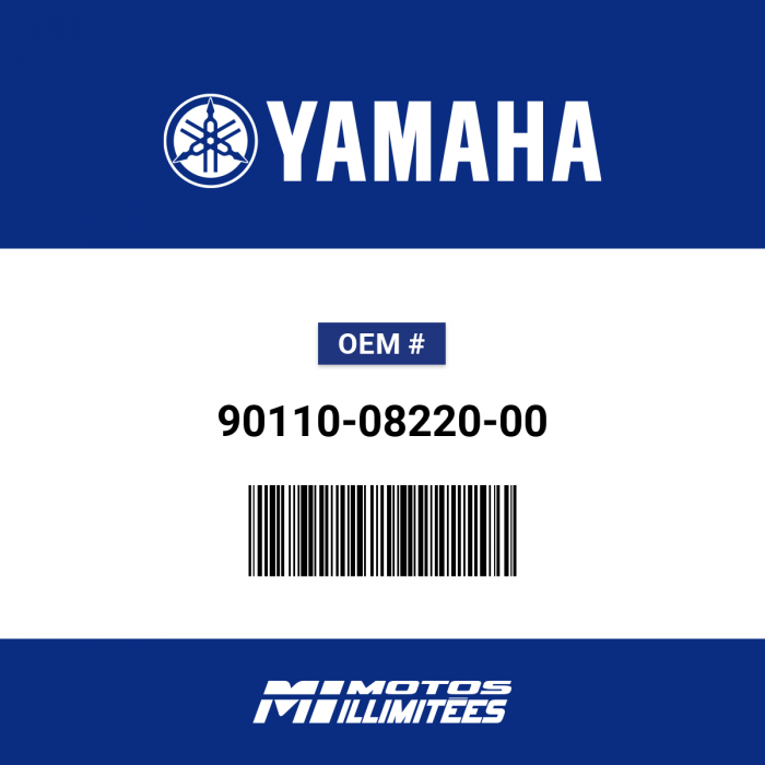 Yamaha Hexagon Socket Head Bolt - 90110-08220-00 | FortNine Canada