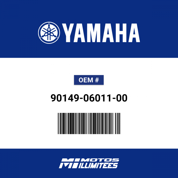 Yamaha Screw (25624143) - 90149-06011-00 | FortNine Canada
