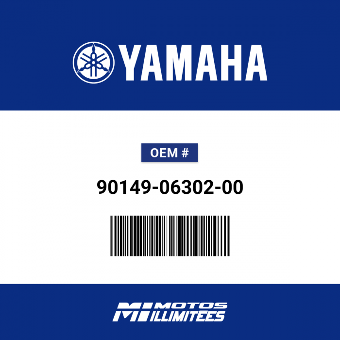 Yamaha Screw (4DN) - 90149-06302-00 | FortNine Canada
