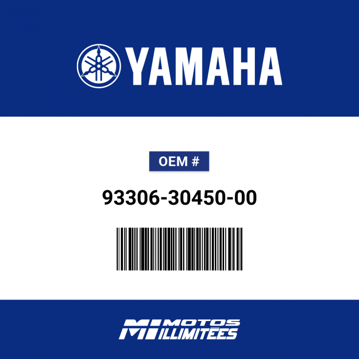 Yamaha Bearing - 93306-30450-00 | FortNine Canada