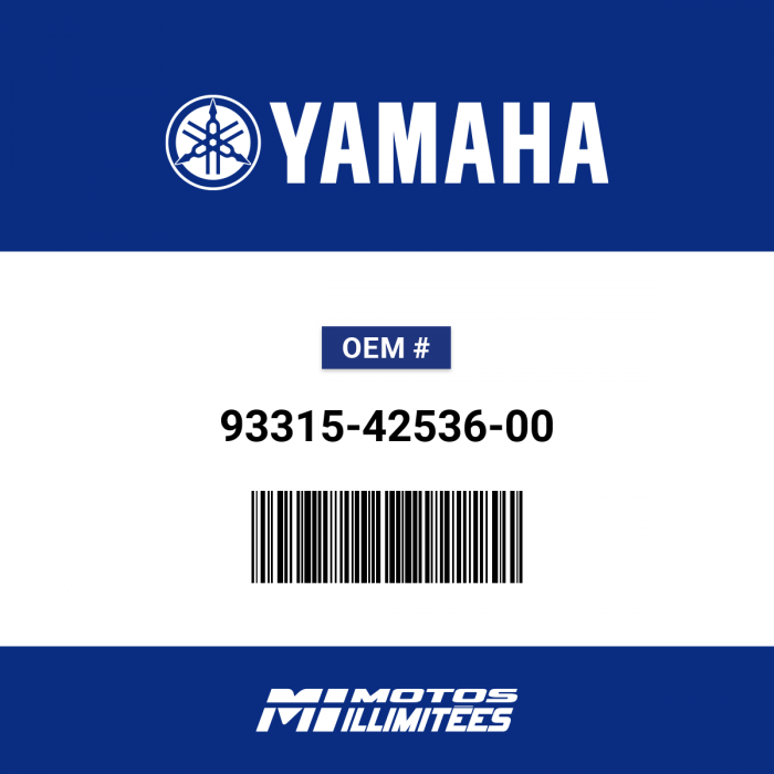 Yamaha Bearing Cylindrical - 93315-42536-00 | FortNine Canada