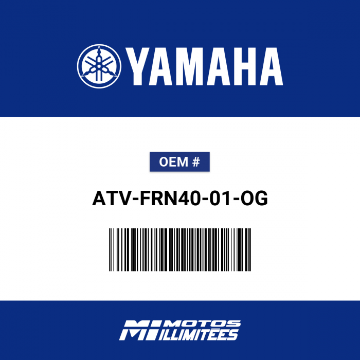 Yamaha Standard Fairing Quick Release OG (DNLGS5) - ATV-FRN40-01-OG ...