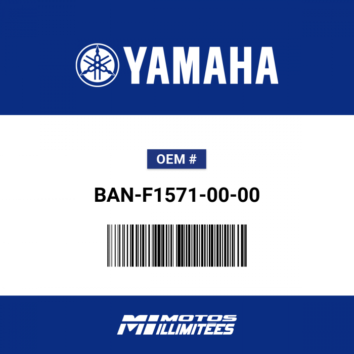 Yamaha Graphic Front Fender - BAN-F1571-00-00 | FortNine Canada
