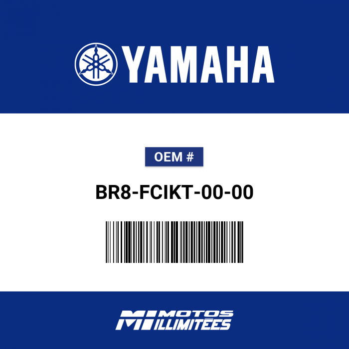 Yamaha Kit GYTR Bike Kit Blue - BR8-FCIKT-00-00 | FortNine Canada
