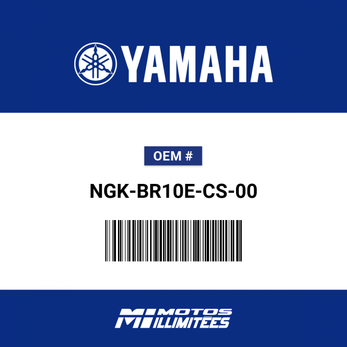 Yamaha Spark Plug BR10ECS-Solid - NGK-BR10E-CS-00 | FortNine Canada