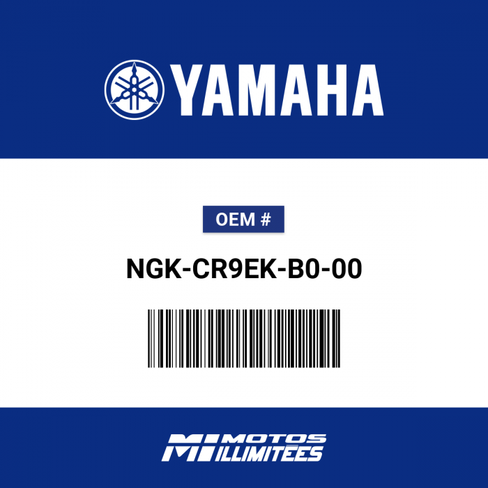 Yamaha Spark Plug CR9EKB - NGK-CR9EK-B0-00 | FortNine Canada