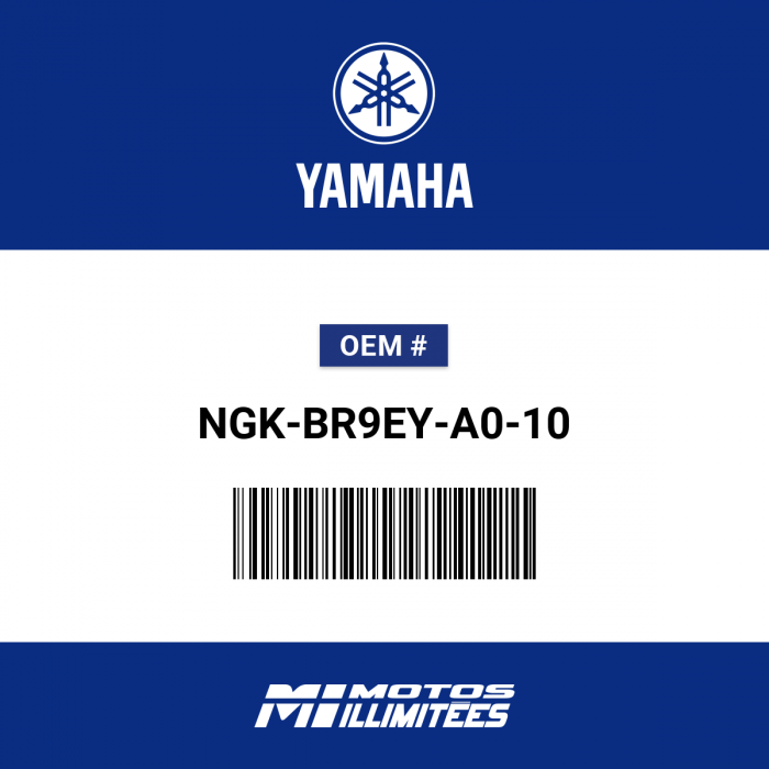 Yamaha Spark Plug BR9EYA - NGK-BR9EY-A0-10 | FortNine Canada